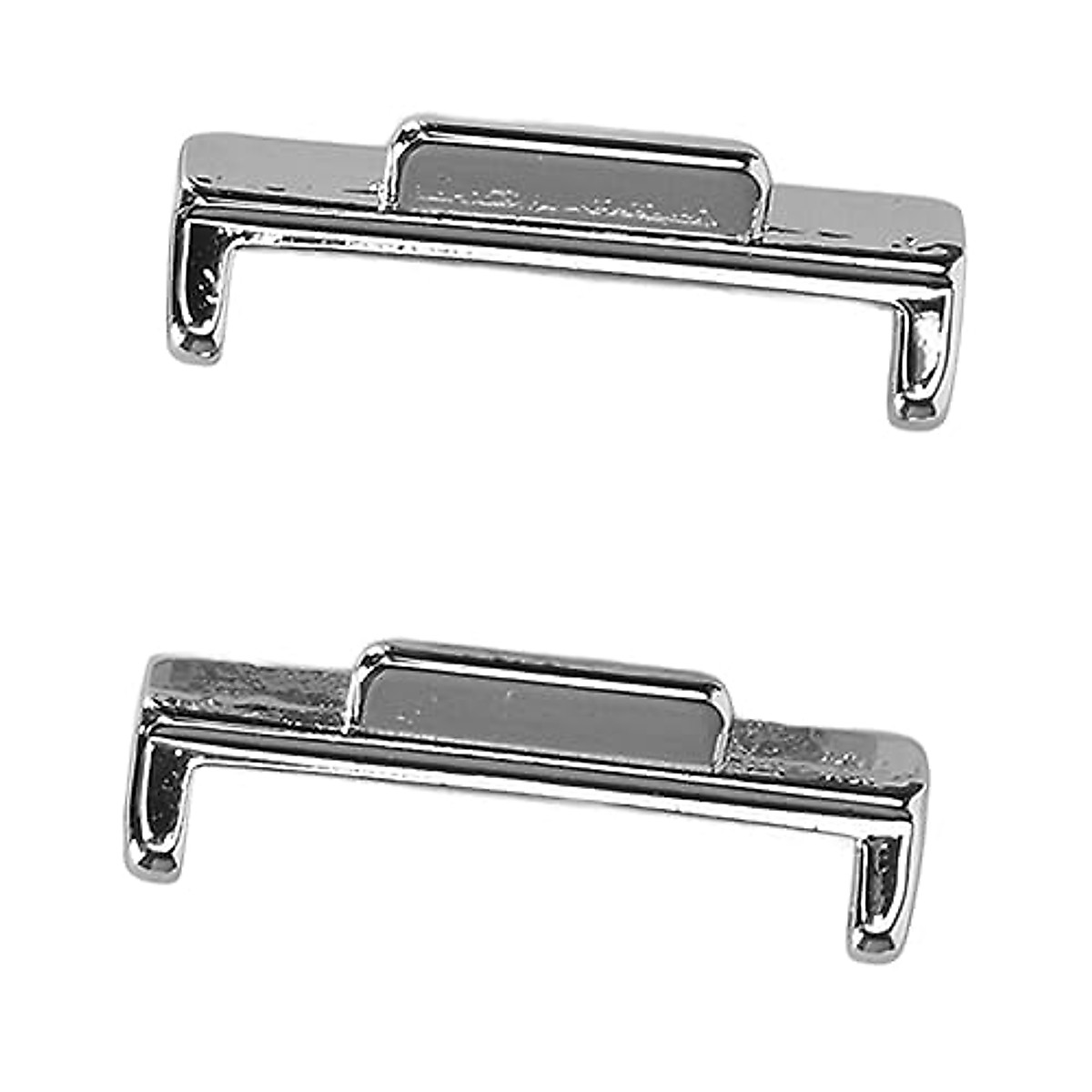 DAUZ Watch Band Connector Replacement Watch Band Connector 2 Pcs Easy Installation Metal Fine Workmanship 20mm Inner Diameter for Repair (Rose Gold)