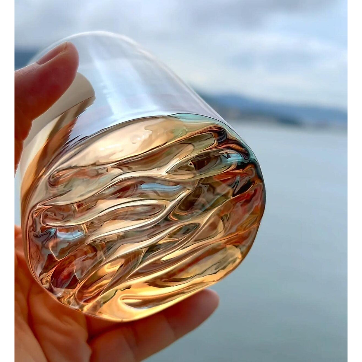 Mothers Day Gifts for Golden Retriever Dog Mom, Golden Retriever Gifts Gold Whiskey Tumbler Water Drinking Glass