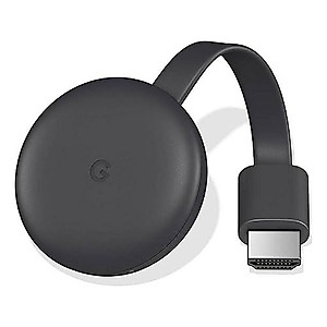 Google Nest Mini 2nd Generation Charcoal (Bluetooth Speaker) Chromecast 3rd Gen - Value Bundle