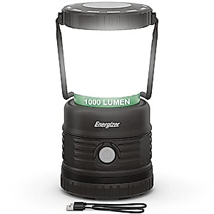 ENERGIZER LED Camping Lantern X1000, Bright and Rugged Tent Light, Water Resistant Lantern for Camping, Hiking, Fishing, Emergency (USB Cable Included)
