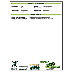 Arctic Eco Green Anti-Corrosive All Natural Child, Pet and Concrete Safe Ice Melt 22 Pound Bag