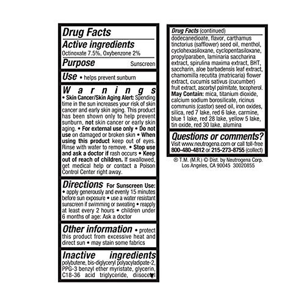 Neutrogena MoistureShine Lip Soother Gloss with SPF 20 Sun Protection, High Gloss Tinted Lip Moisturizer with Hydrating Glycerin and Soothing Cucumber for Dry Lips, Shine 30.35 oz