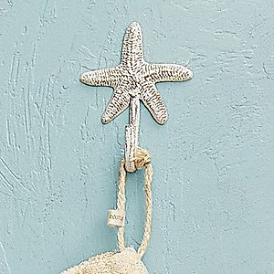 BLACK FOREST DECOR Sanibel Starfish Single Hook