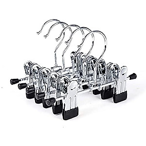 20 pcs Adjustable Seddex Shoe Rack Pet Baby Pants Folder Multi Functional Portable Travel Laundry hat Heavy Duty Laundry Hooks Socks Holder Double Clip Boot Hanger (20)