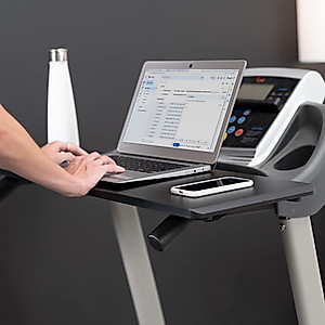 VIVO Universal Treadmill Desk, Ergonomic Platform for Notebooks, Tablets, Laptops, and More, Workstation for Treadmill Handlebars up to 31 inches, Stand-TDML2