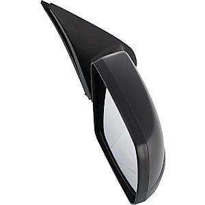 Kool Vue Left & Right Power Heated Door Mirrors Compatible With Toyota Tundra 2007-2013 Manual Fold Without Signal Light, Memory & Puddle Lamp Textured Standard Cab, With Cold Climate Specification