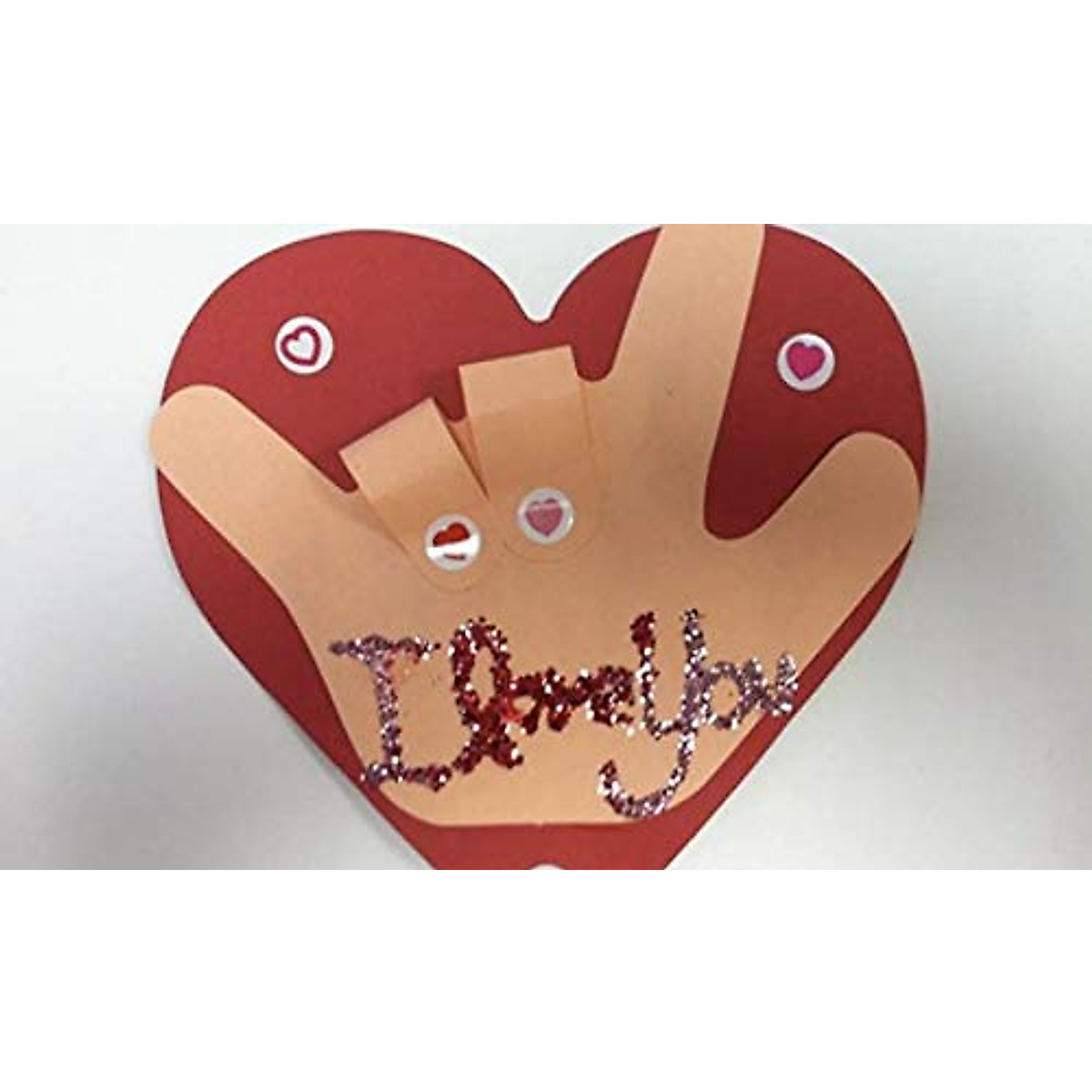 124 in a Pack- Valentine's Large Creative Cut-Out Set, 4 assortments Hearts, 5.5” Cut-Outs Classroom Décor, Valentine's Day Theme, and Craft Activities for Kids