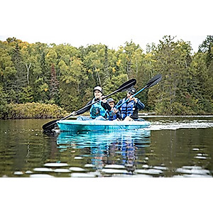 Pelican - River Gorge 130X Tandem Kayak - Sit-on-Top - Recreational 2 Person Kayak - 13 ft