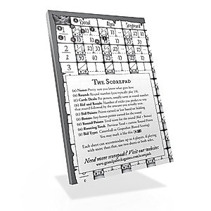 Grandpa Beck's Games Replacement Score Pads for Skull King - The Ultimate Pirate Trick Taking Game | from The Creators of Cover Your Assets & Cover Your Kingdom
