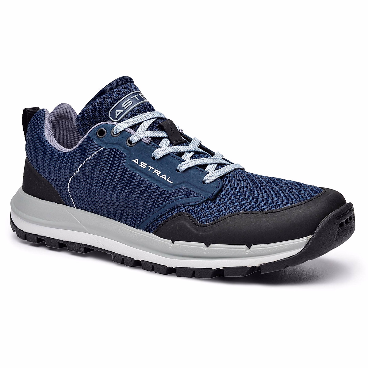 Astral, Women's TR1 Mesh Minimalist Hiking Shoes, Quick Drying and Lightweight, Made for Water and Trails, Classic Navy, 7.5 M US