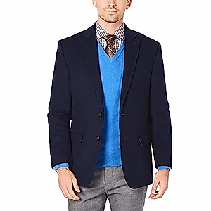 Lauren by Ralph Lauren Mens Suit Seperates R Blazer Blue 38
