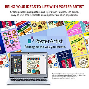 Canon imagePROGRAF TC-20M 24" Large Format Poster & Plotter Printer - Scanner Included - Enlarge Copies - Compact - Automatic Roll & Cut Sheet Paper Feeder, Ships with 280ml of Ink - USB, Wi-Fi, LAN