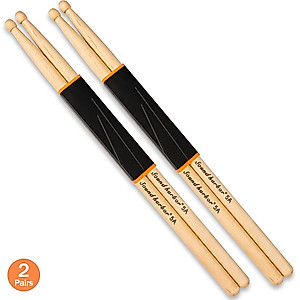 Drum Sticks 5A Wood Drumsticks Maple Snare Drumstick 2 Pair