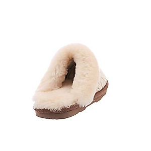 BEARPAW Women's Effie Linen Size 9 | Women's Slipper | Women's Shoe | Comfortable & Lightweight