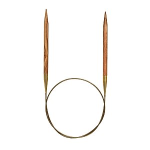 Addi Olivewood Circular Knitting Needles 20"/50cm US2/3mm