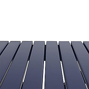 Christopher Knight Home Daphne Outdoor Folding Side Table, Navy Blue