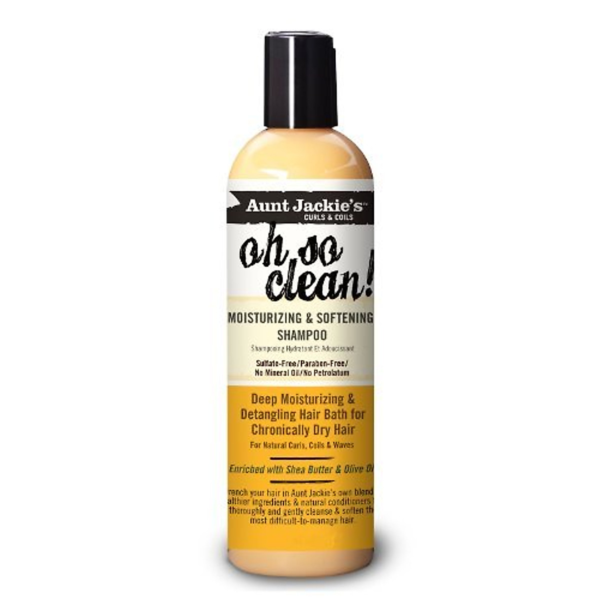 Aunt Jackie's oh so clean! 6oz - Moisturizing & Softening Shampoo