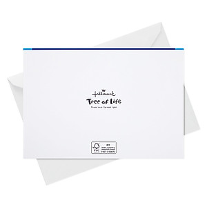 Hallmark Tree of Life Hanukkah Boxed Cards (40 Cards and Envelopes) Blue and Silver Dove