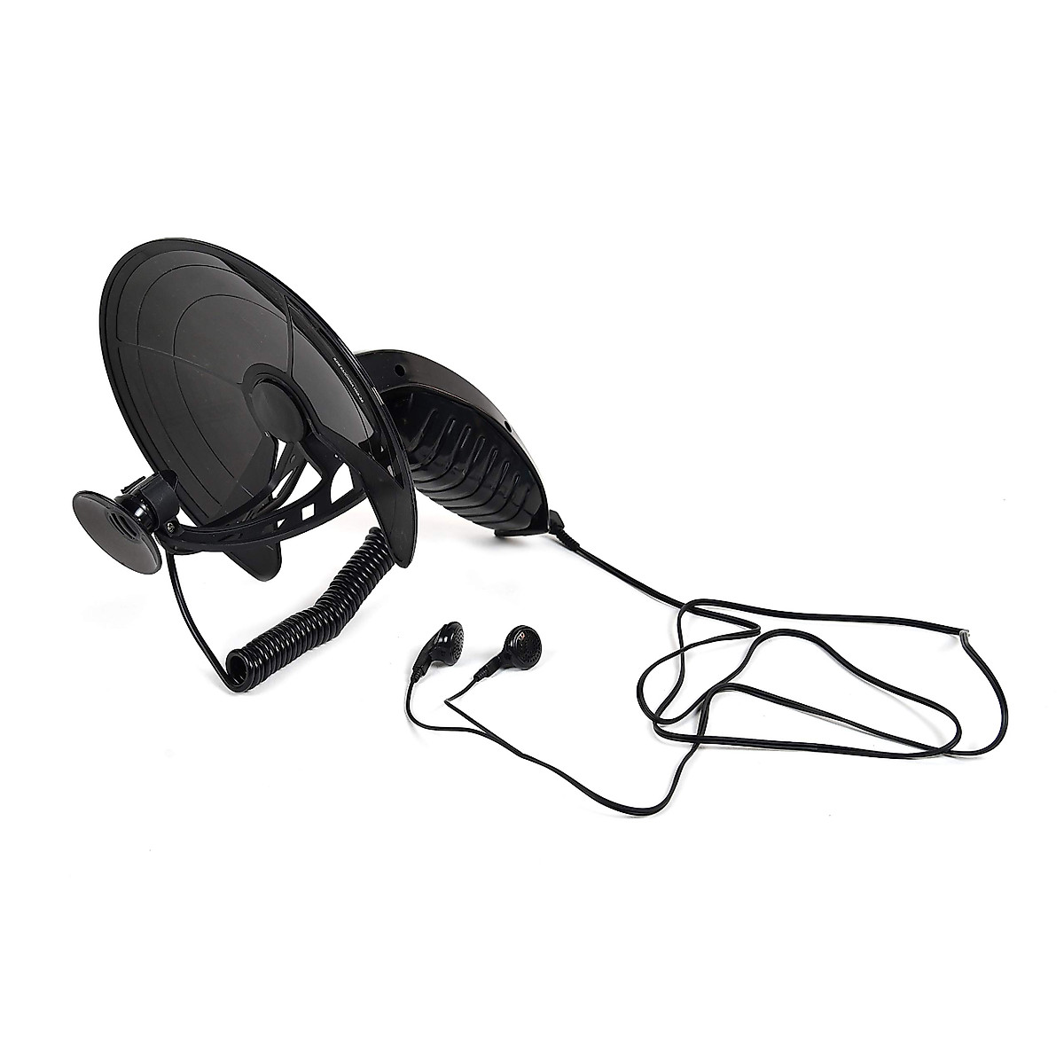 Sunny Days Entertainment Sonic Ear Mic – Kids Spy Toy | Electronic Listening Device for Spying | Handheld Sound Amplifier with Headphones - Maxx Action