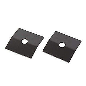 HECASA Universal Heavy Duty Snow Plow Pro-Wing Blade Extenders Extensions Replacement PW22 Compatible with Meyer Western Boss Snowplow Blade Extenders (Black)