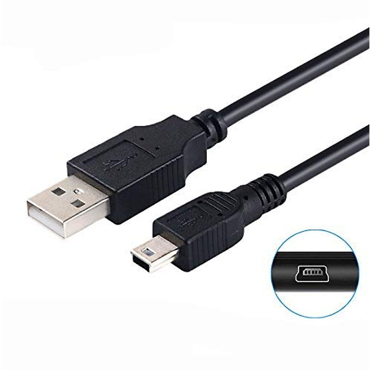 TANGDIAABBCC TT15 Charging Data Cable Compatible with Garmin T5 Mini,TT15,Approach G5 G6 G7,GPSMAP 64 64S 64ST eTrex 10 20X Charger Cord,Montana 600/610 Camo/650/680 Navigator