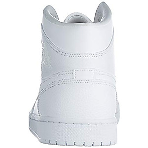 Nike Men's High-Top Sneakers, White White White, 10.5