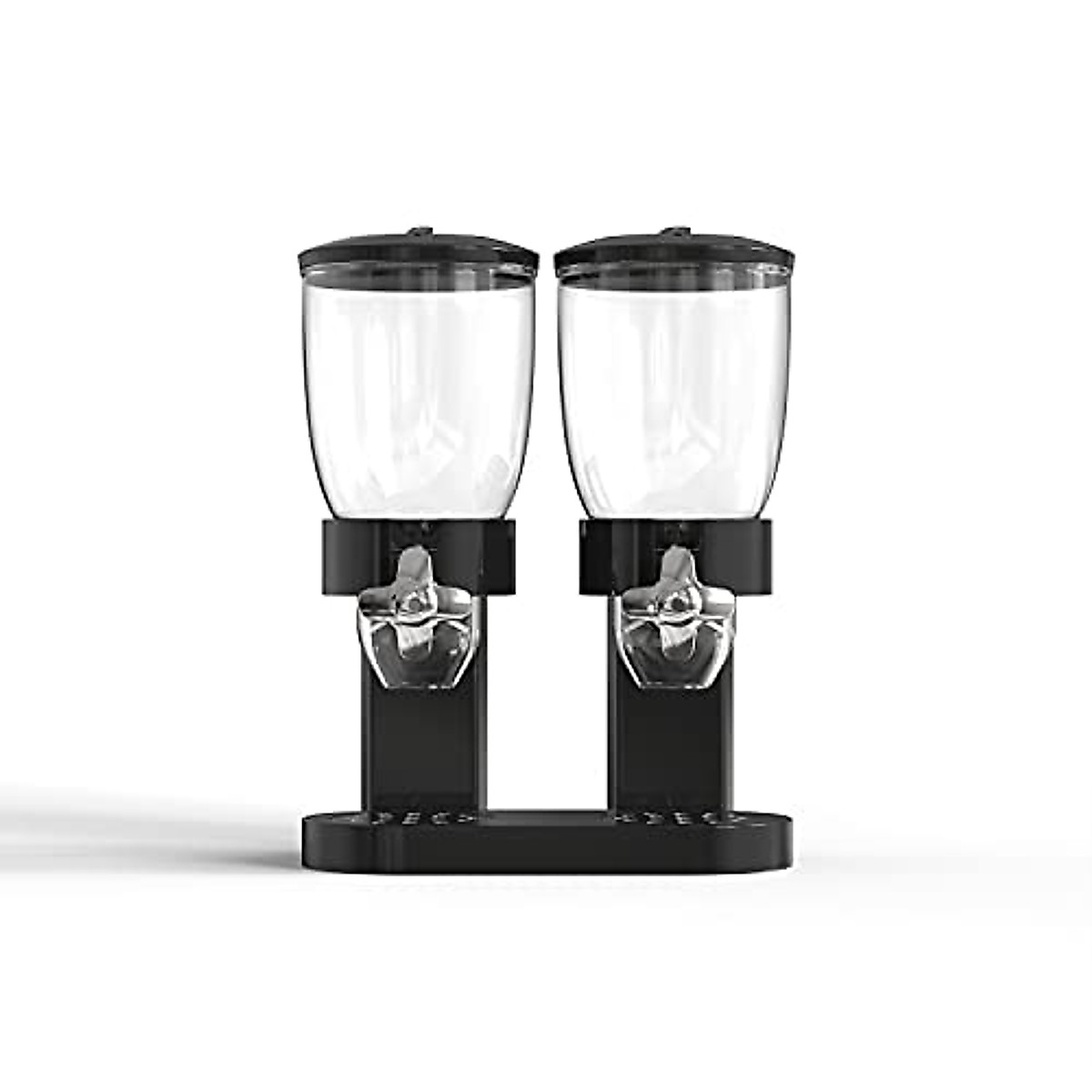 Retail Blade Dual Food Dispenser - Dry Food Dispenser Perfect As A Candy, Nuts, Rice, Granola, Cereal & more Dispenser. Dispenses 1 Ounce Per Twist! Stores Food, and Keeps Your Food fresh!