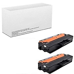 AM-Ink 2-Pack Compatible 103L MLT-D103L MLTD103L Toner Cartridge Replacement for Samsung ML-2955ND ML-2955DW ML-2950ND SCX-4729FW SCX-4729FD Printer (Black)
