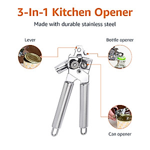 AmazonCommercial Stainless Steel Can Opener
