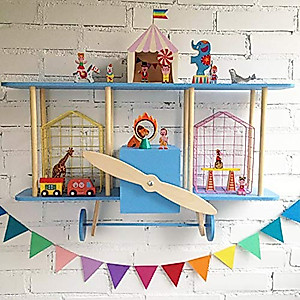 Total 4 Pack Rainbow Felt Fabric Decoration Garland Banners,Decorative Pom Pom Ball Garland Triangle Flags and Semicircle Banners for Baby Shower Christmas Birthday Wedding Party Wall Window Decor