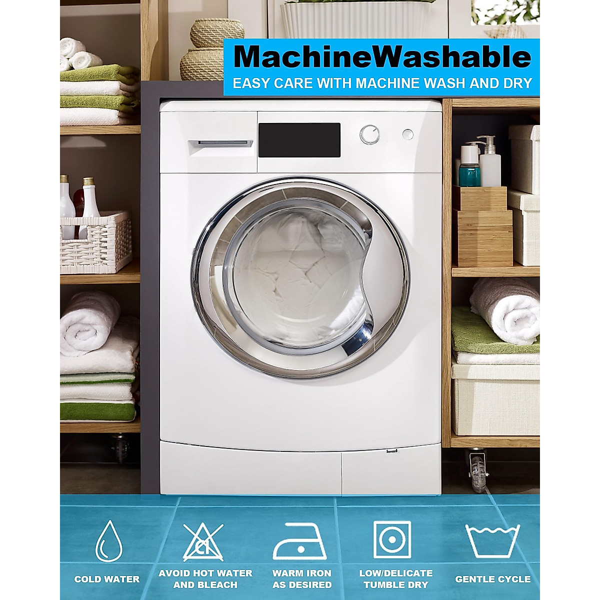 LUSWEET Cotton Throw Pillow Covers Reversible Set of 2, Camouflage Netting Camo Pink Soft Couch Pillow Covers for Sofa Bedroom Living Room 18 x 18 Inch Decorative Cushion Case Home Decor