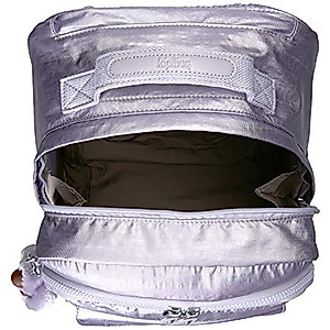 Kipling Luggage Sanaa Wheeled Backpack, Frosted Lilac Metallic, One Size