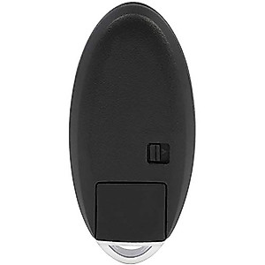 cciyu X 1 Remote UNCUT ignition key fob 4 Buttons Keyless Entry Remote Fob 433 MHZ 4A chips 17 18 for Nissan Rogue with FCC/OE S180144109 KR5S180144106 7812D-for S108106 285E3-6FL2B