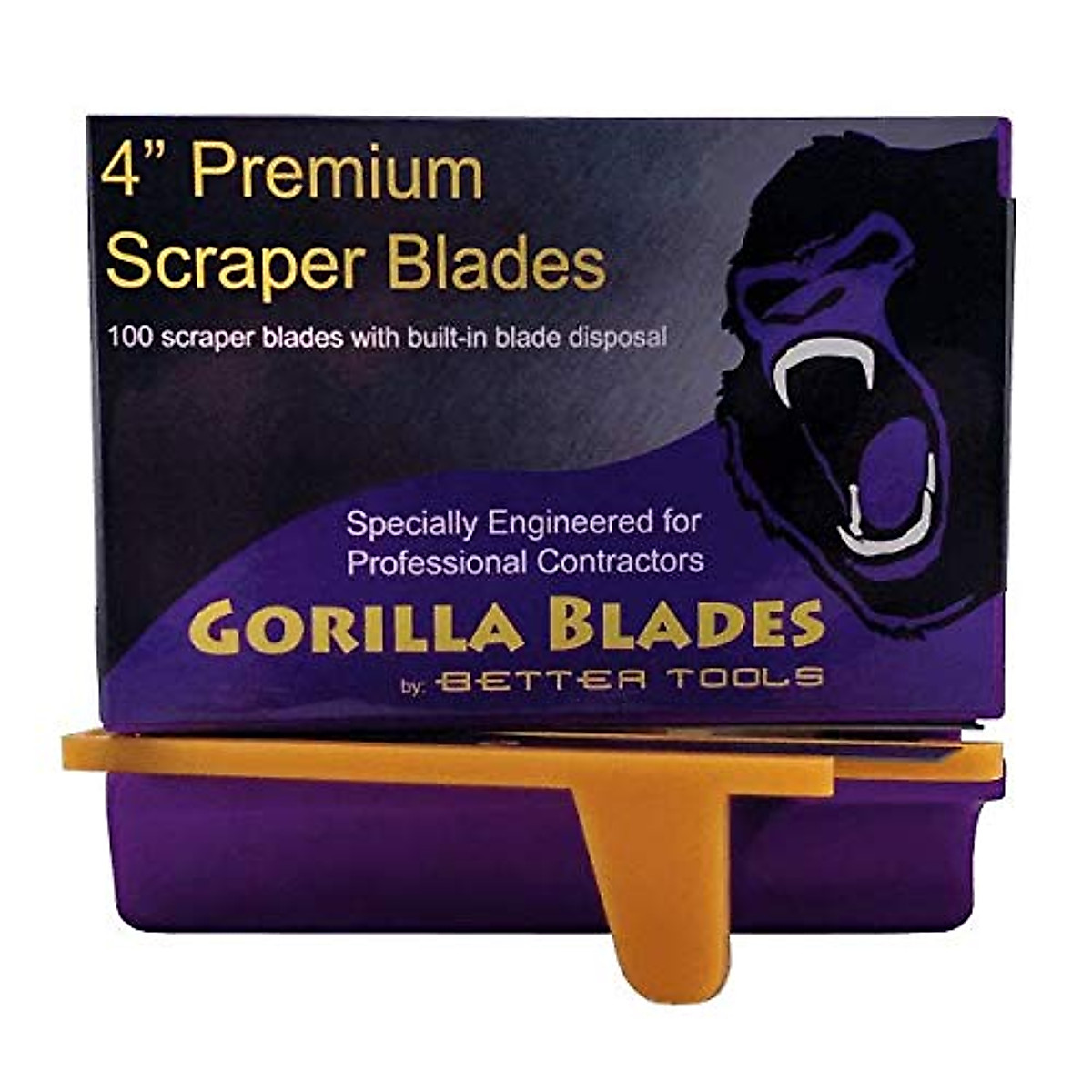 4" Scraper Blades - Bulk (100/box)