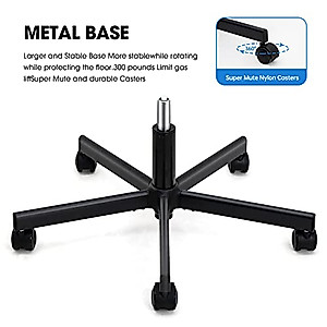 LEAGOO Home Office Desk Chairs Vanity Chair Modern Computer Desk Chair Fabric Desk Chair for Home Office, Bedroom (Mixed Color)