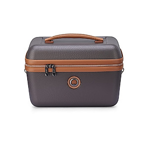 DELSEY PARIS Chatelet 2.0 Makeup and Cosmetic Beauty Travel Case, Chocolate Brown