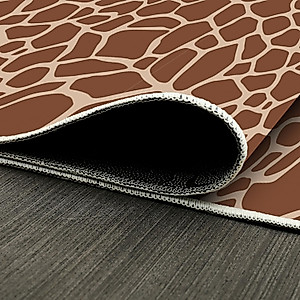 TUOJINRUIDA Stripe Patterned Indoor Runner Rug 2' x 12' 60 x 360 cm Non-Slip Washable Ideal for Hallway, Kitchen, Entryway, Living Room & Bedroom