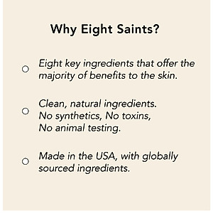 Eight Saints Cocoa Creme Body Butter, Natural and Organic Body Cream With Coconut Oil and Cocoa, Intense Hydration and Nourishing Moisturizer, 8 Ounces