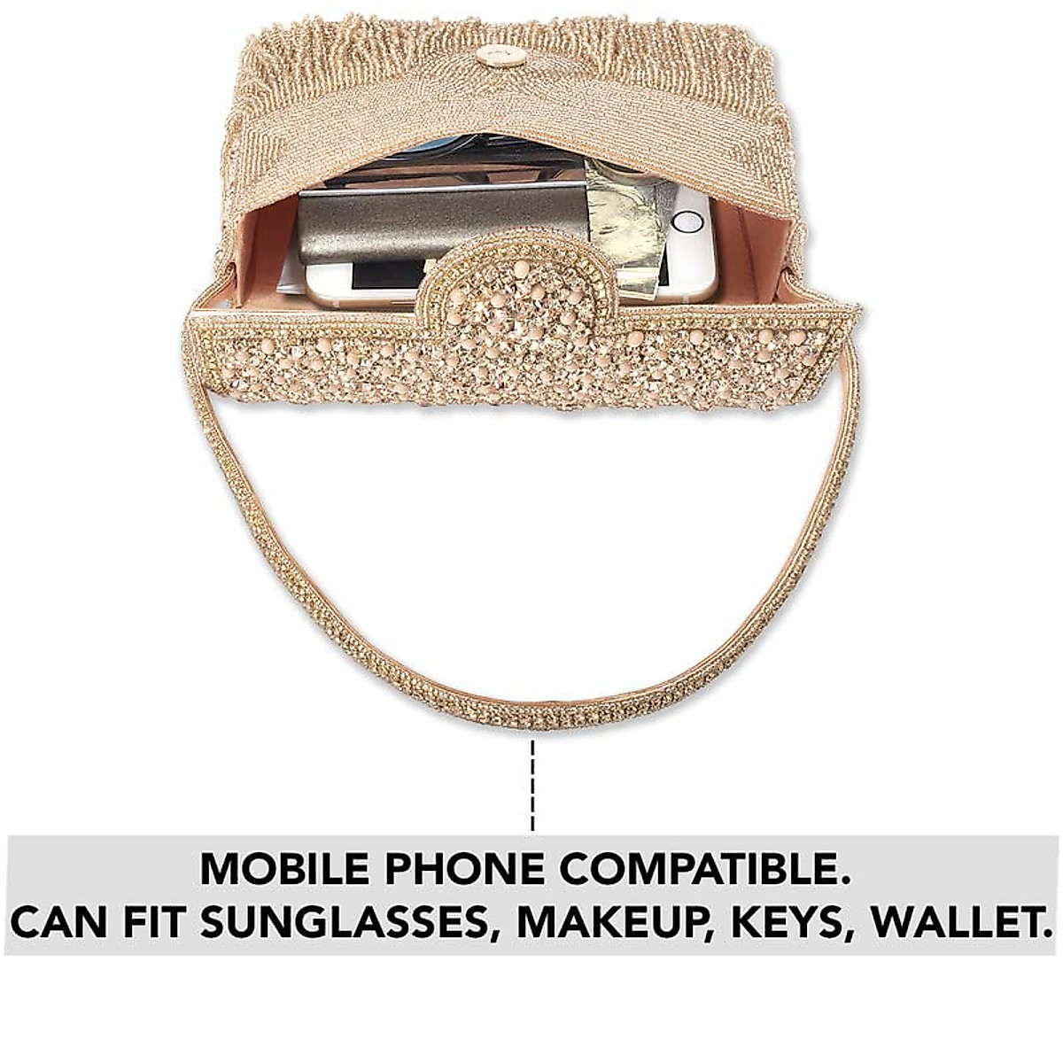 Aheli Indian Potli Bags Gift for Women Evening Bag Clutch Ethnic Bride Purse with Drawstring