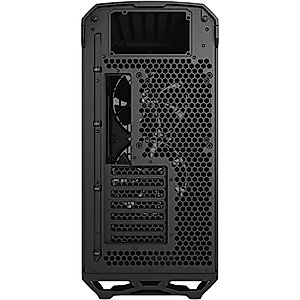 Fractal Design Torrent Black - Solid Side Panel - Open Grille for Maximum air Intake - Two 180mm PWM and Three 140mm Fans Included - Type C - ATX Airflow Mid Tower PC Gaming Case