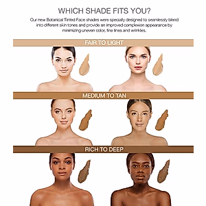 Australian Gold Botanical SPF 50 Tinted Mineral Sunscreen for Face, Non-Chemical BB Cream, Water-Resistant, Matte Finish, For Sensitive Facial Skin, Medium to Tan Skin Tones, 3 FL Oz