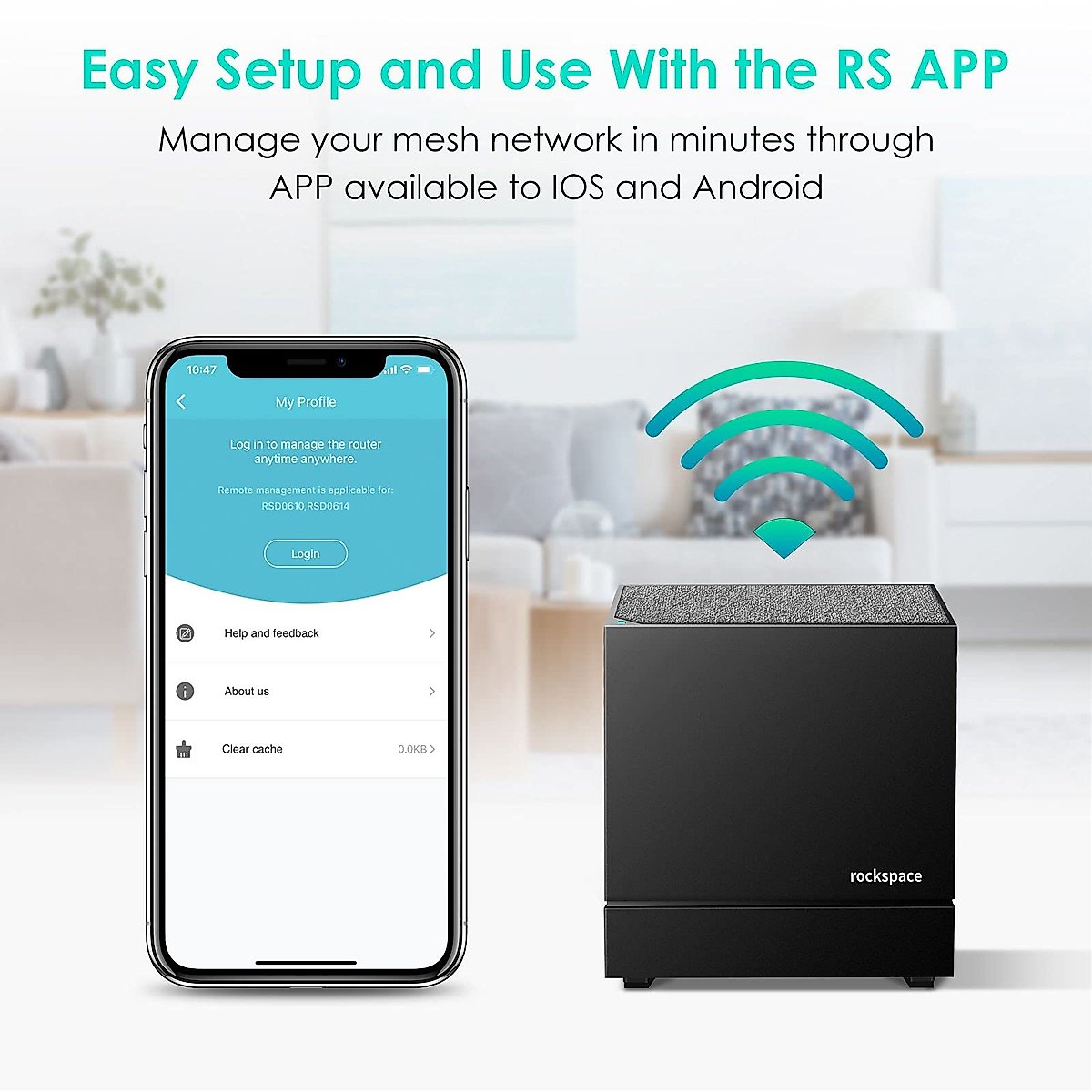 Tri-Band Mesh WiFi System, up to 6000 sq. Ft Whole-home Coverage, Router & Extender Replacement w/ 9 Gigabit Ethernet Ports, High-Performance Mesh WiFi Network Covers 8+ Rooms and 100+ Devices- 3 Pack