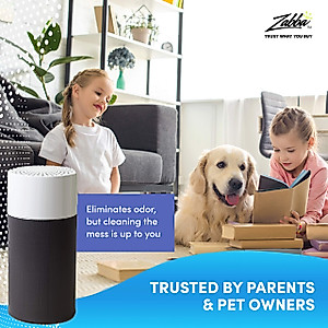 VEVA Blue Pure 411 Auto, 411, 411+ Genuine Replacement Filter for Blueair - 2 Pack, HEPA and Activated Carbon, Blue Pure 411 Auto, 411 and 411+ Air Purifiers