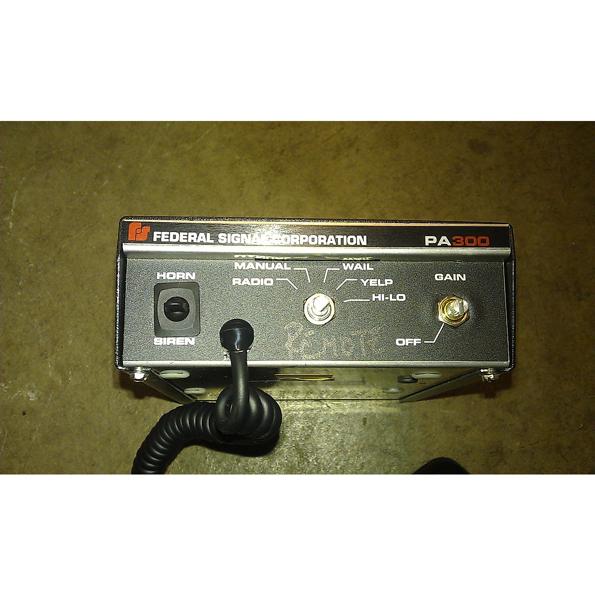 Federal Signal Electronic Siren, 11 to 15 VDC