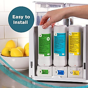 AquaTru - Replacement VOC Filter with ph+ Mineral Boost (Stage 4) for AquaTru Classic, Connect & Under Sink AquaTru Water Purifier