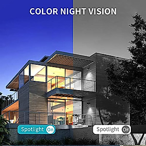 Armorcope Wireless Outdoor Security Camera,2K/4MP HD with Spotlight,Rechargeable Battery Camera 9000mAh,WiFi Camera for Outside, Color Night Vision, 2-Way Audio, PIR Motion Detect, IP65 Waterproof