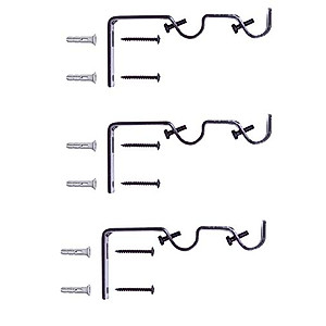 Kenney 5/8" Diameter Double Rod Conversion Kit, 42-120", Oil Rubbed Bronze