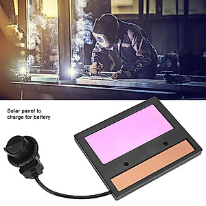 Solar Auto Darkening Welding Lens Panel Welding Helmet Mask Automation Filter Shade Eyes Goggles (TX600C)