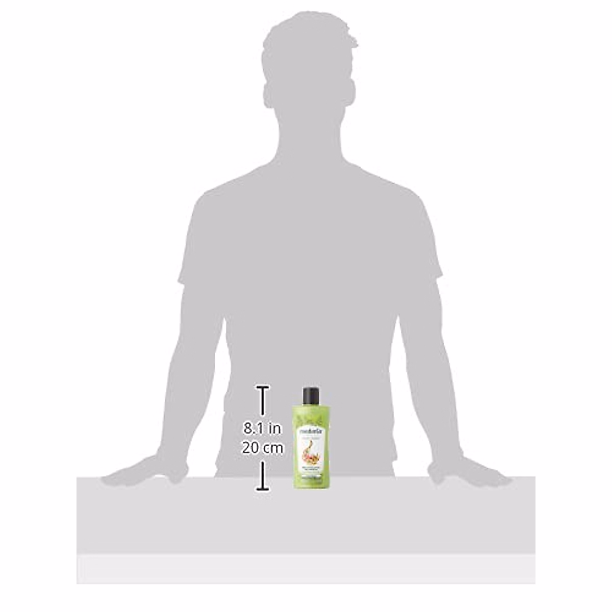 Medimix Ayurvedic Body Wash Natural Glycerine with Lakshadi Oil for Moisturized Skin (300 ml / 10.14 fl oz)