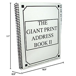 The Giant Print Address Book II